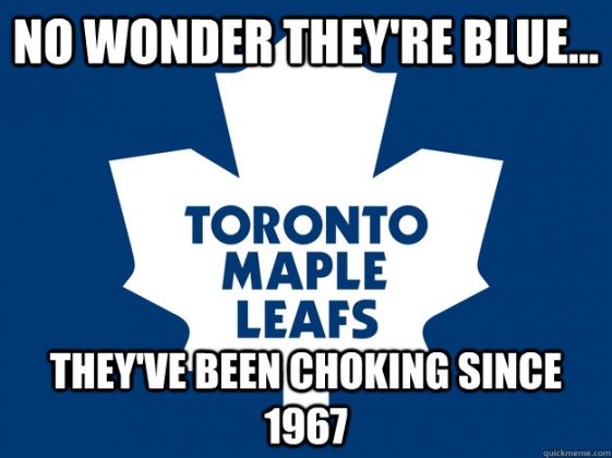 Toronto Maple Leaf Memes - Leafs Jokes