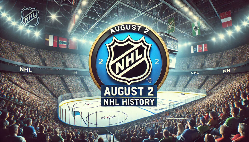 August 2 NHL History | Hockey History | NHL Trade Rumors