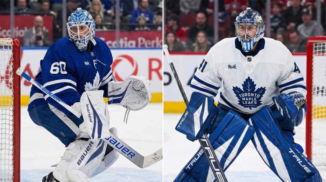 Toronto Maple Leafs Goalie Logjam: Will Joseph Woll or Anthony Stolarz ...